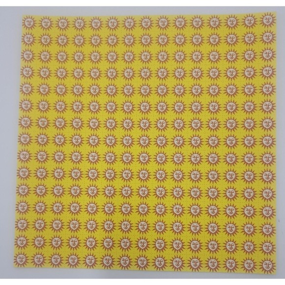 blotterart.io | Art | Yellow Sunshine Blotter Art Print Perforated ...